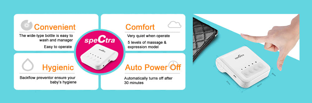 SPECTRA Q Portable Breast Pump – Spectra Baby HK